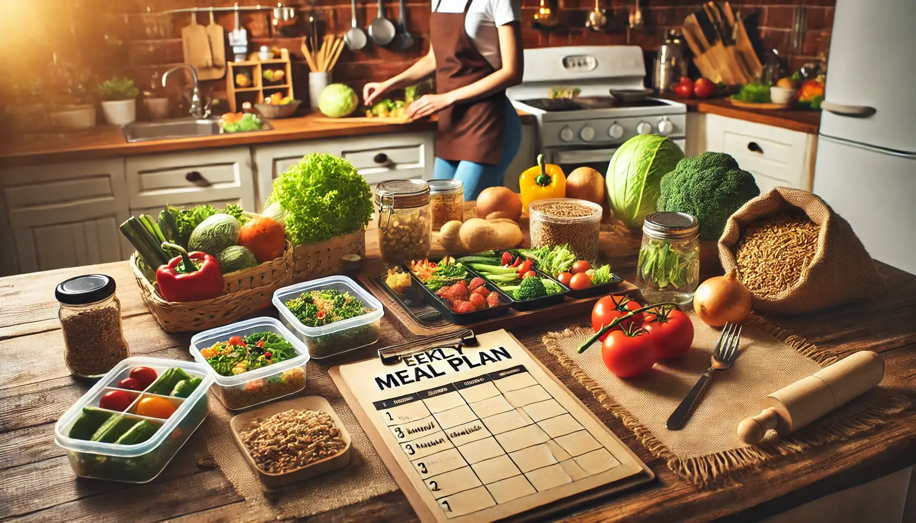 How to Create a Healthy Weekly Meal Plan on a Budget ...